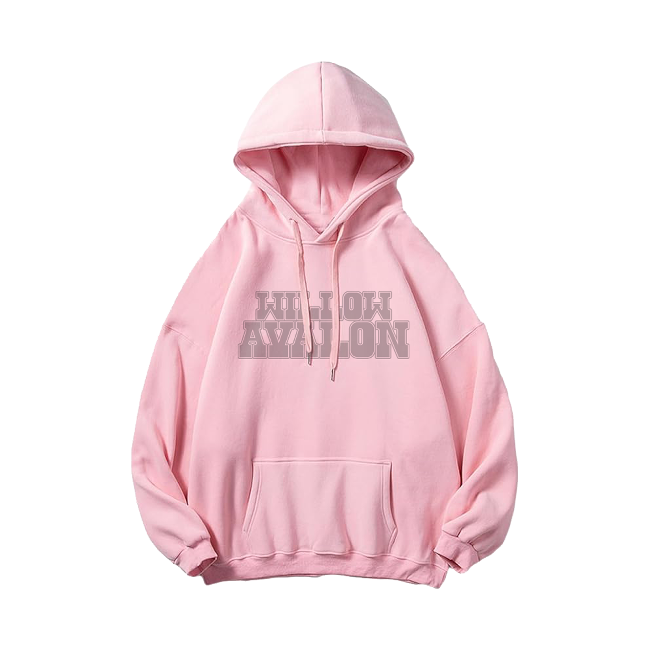 PINK BLOCKS HOODIE – Willow Avalon