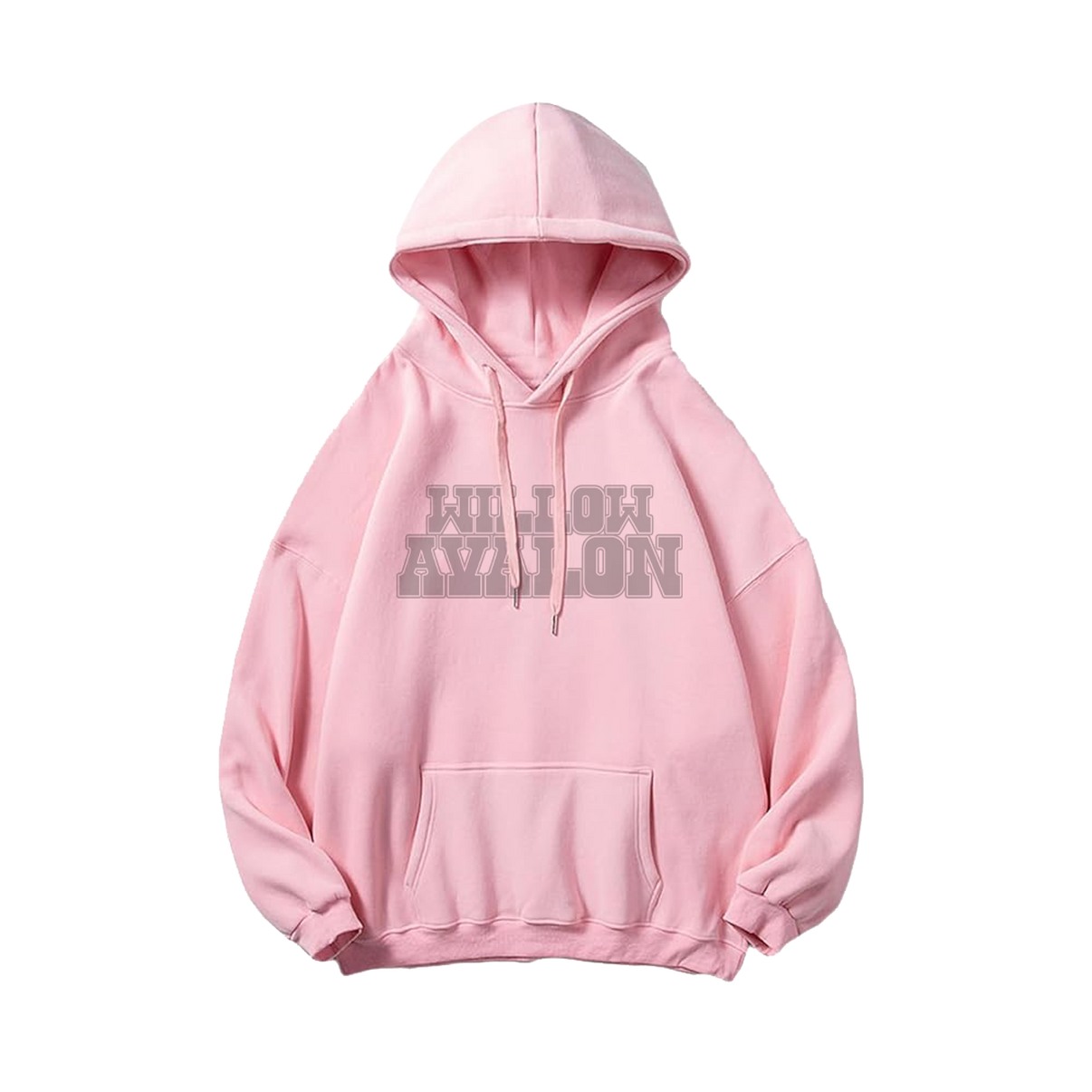 PINK BLOCKS HOODIE – Willow Avalon